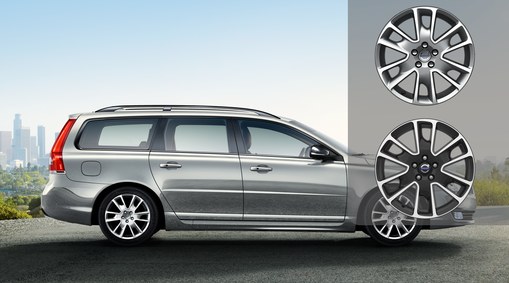 31414018 Диск литой R18 P3 Freja 8x18" Diamond cut/Dark Grey matt VOLVO ...