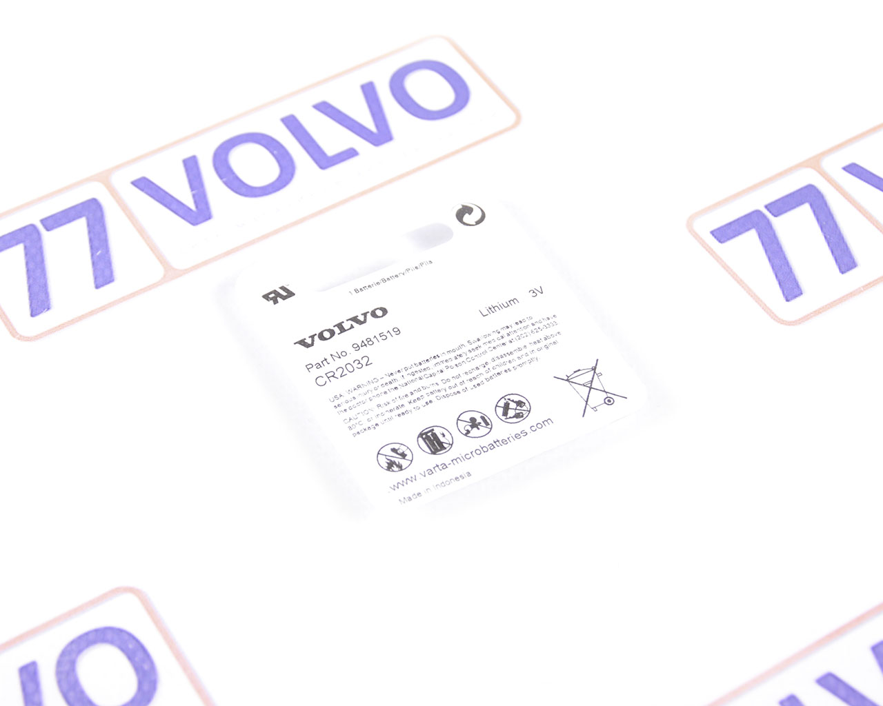 9481519 Батарейка VOLVO купить в Москве | Каталог оригинальных ...